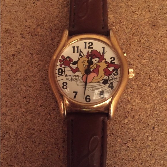 Armitron | Accessories | Looney Toons Armiton Taz Watch Tm 200 Warner ...